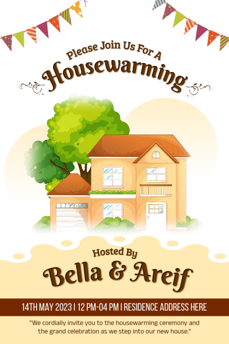 HOUSEWARMING Template | PosterMyWall