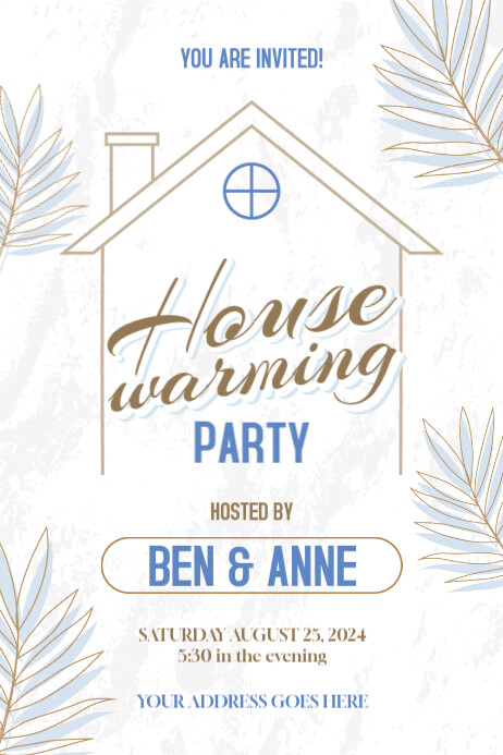 Housewarming Party Template | PosterMyWall