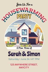 Housewarming Poster Template | PosterMyWall