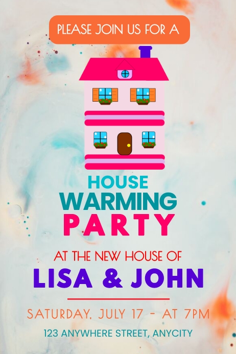 Housewarming Poster Template | PosterMyWall