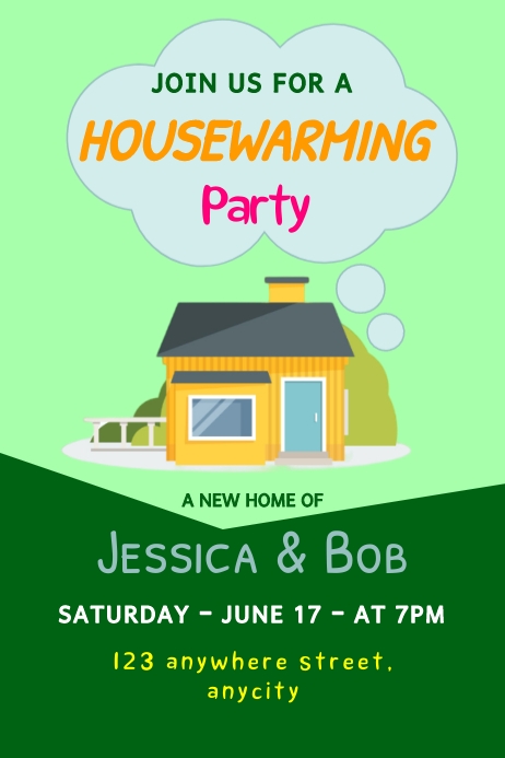 Copy of Housewarming Poster | PosterMyWall