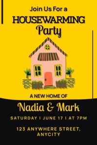 Housewarming Poster Template | PosterMyWall