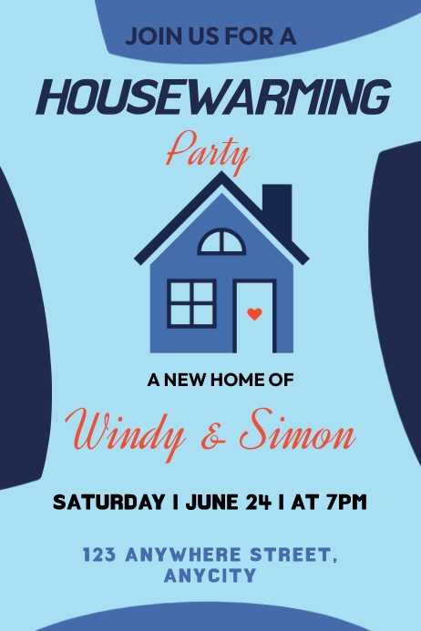Housewarming Poster Template | PosterMyWall