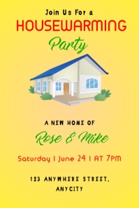 Housewarming Poster Template | PosterMyWall