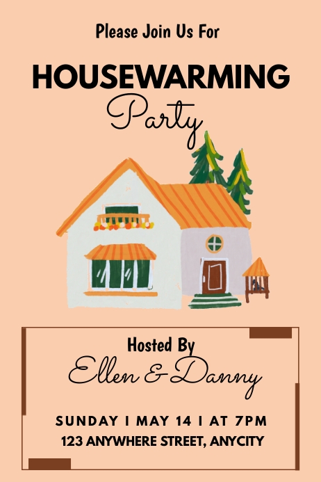Housewarming Poster Template | PosterMyWall
