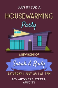 Housewarming Poster Template | PosterMyWall