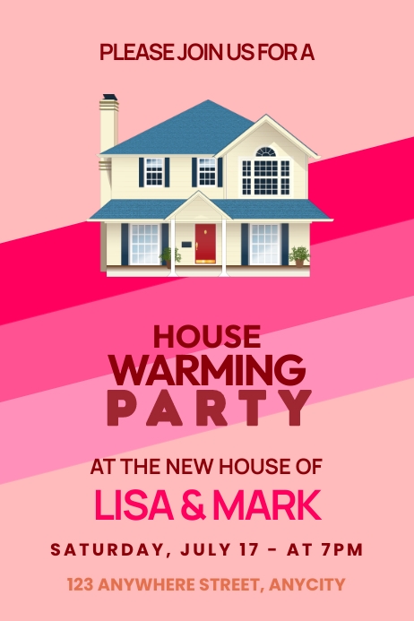 Housewarming Poster Template | PosterMyWall