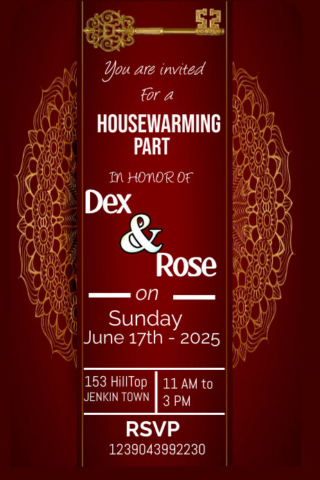 Housewarming Poster Template | PosterMyWall