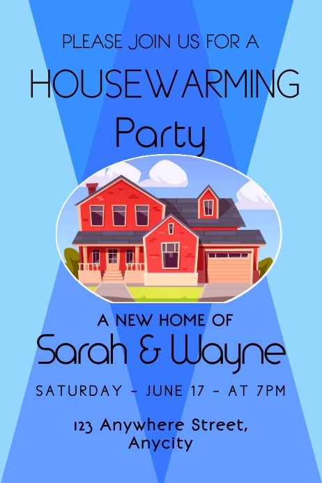 Housewarming Poster Template | PosterMyWall