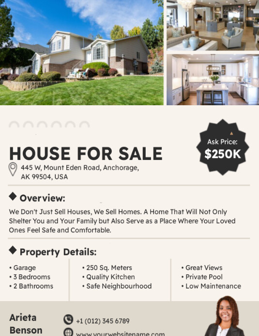 Housing flyer design Template | PosterMyWall