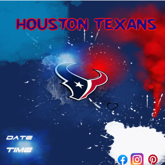 Plantilla de Houston Texans Instagram Post | PosterMyWall