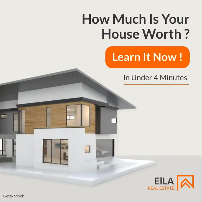 Plantilla de how much is your house worth social media ban | PosterMyWall