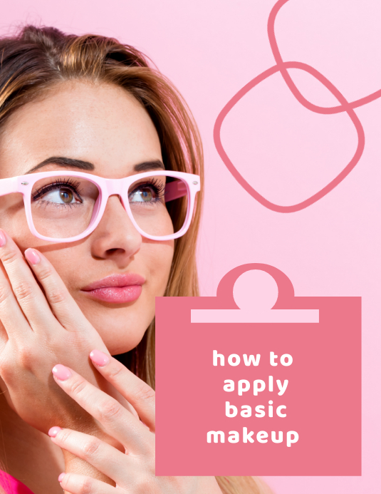 How To Apply Basic Makeup Template | PosterMyWall