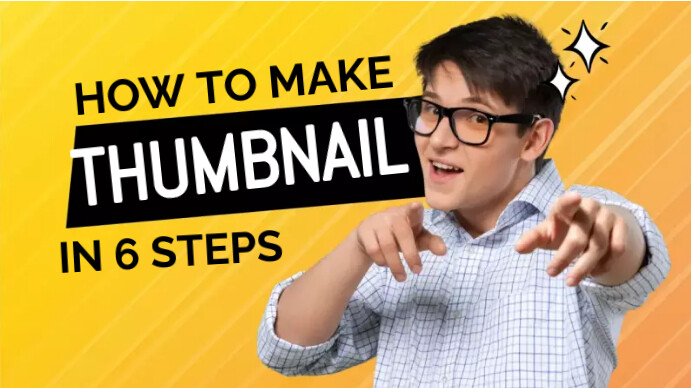 How to create YouTube thumbnail 2024 Template | PosterMyWall