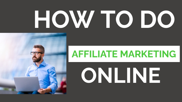 How to do affiliate marketing thumbnail Template | PosterMyWall