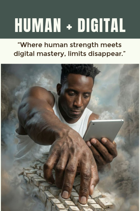 Plantilla de Human and Digital Integration Poster | PosterMyWall