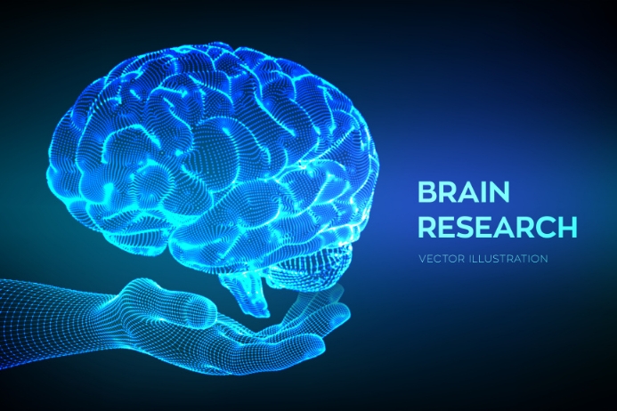 Human brain vector design Template | PosterMyWall