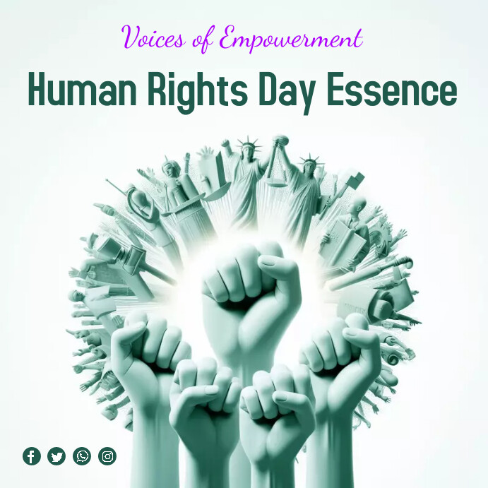 Plantilla de Human Day | PosterMyWall