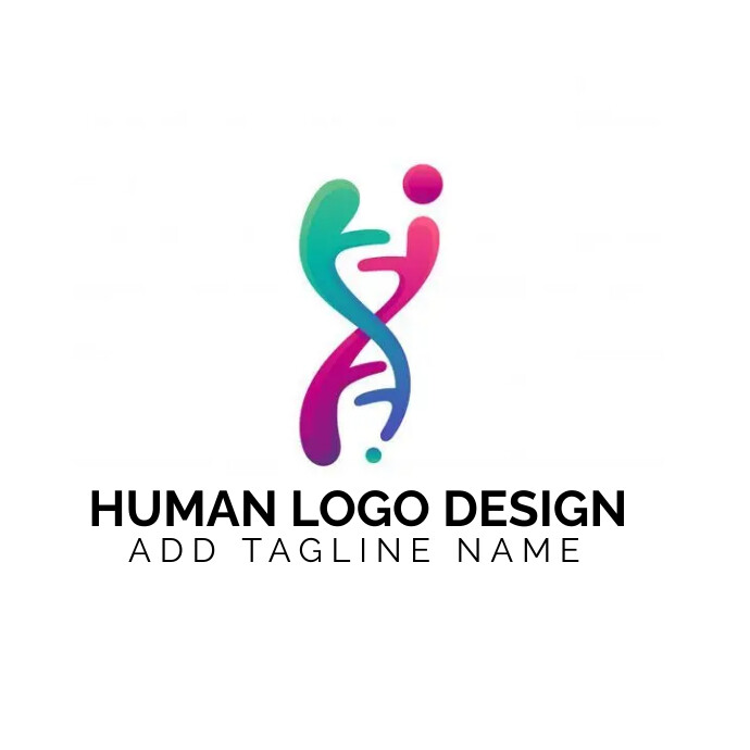 HUMAN LOGO Template | PosterMyWall