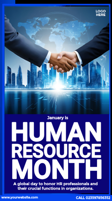 Human Resource Month Ad Template | PosterMyWall