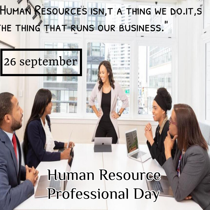 Human resource professionl instagram post Template | PosterMyWall