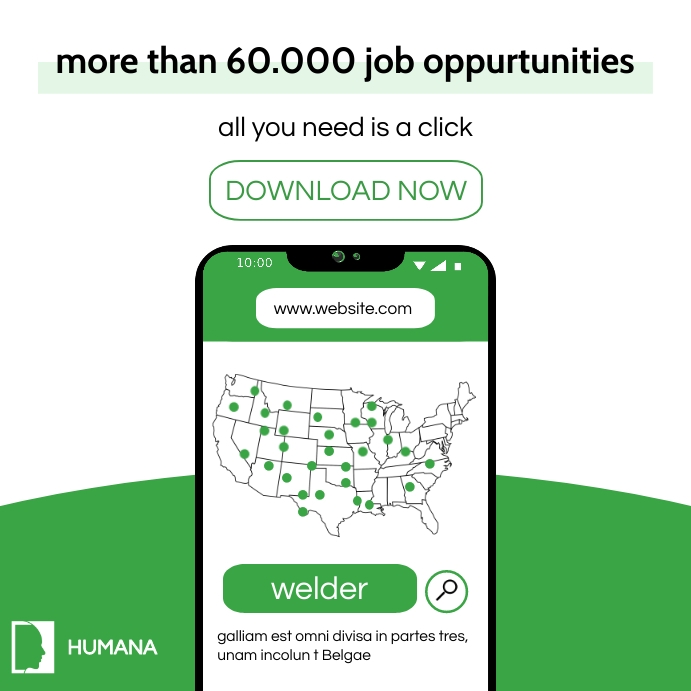 human resources advertising work hiring job h Template | PosterMyWall