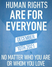 Human Rights day flyer template | PosterMyWall
