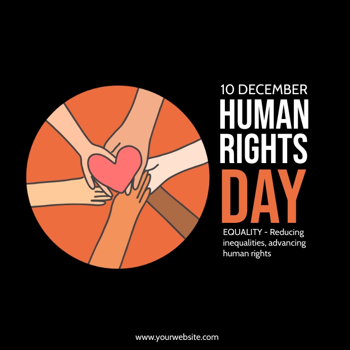 Human Rights Day Template | PosterMyWall