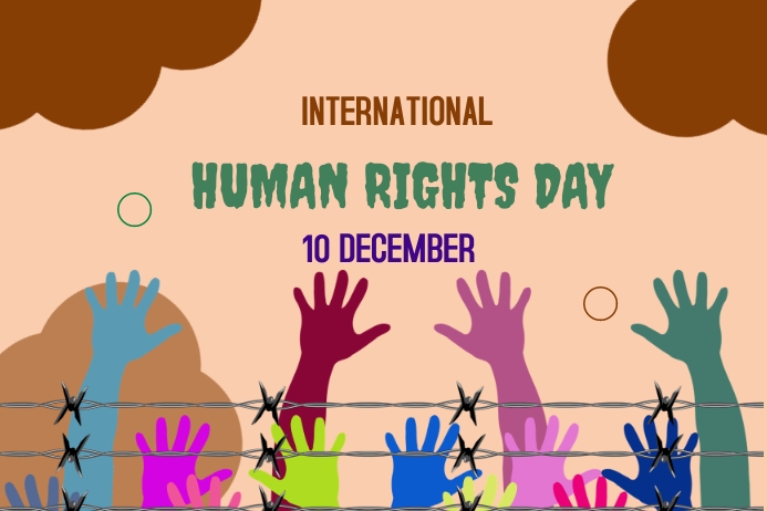 Human rights day Template | PosterMyWall