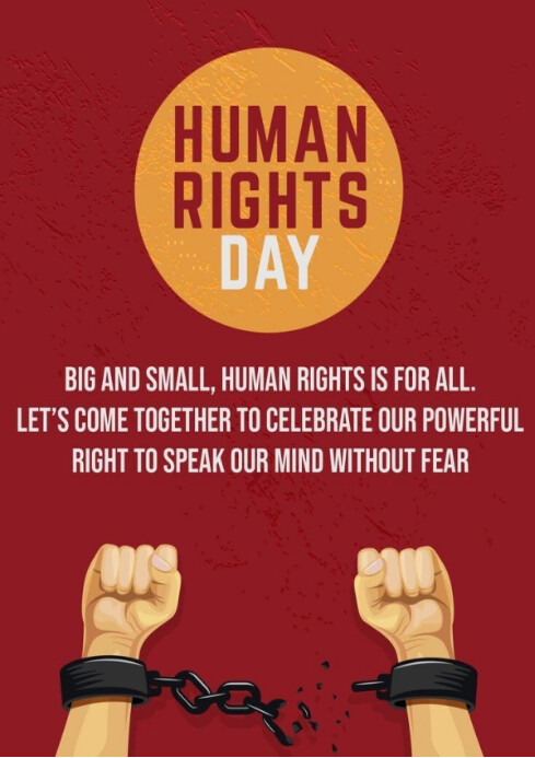 Plantilla de Human rights Day | PosterMyWall