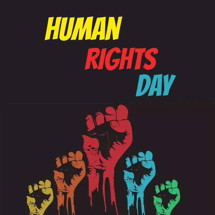 Human Rights Day Template | PosterMyWall