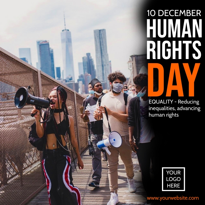Human Rights Day Template | PosterMyWall