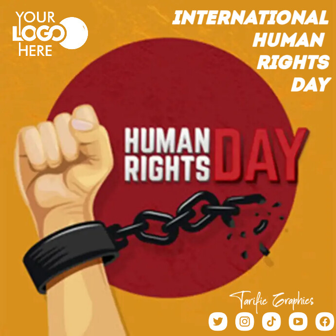 human rights day Template | PosterMyWall