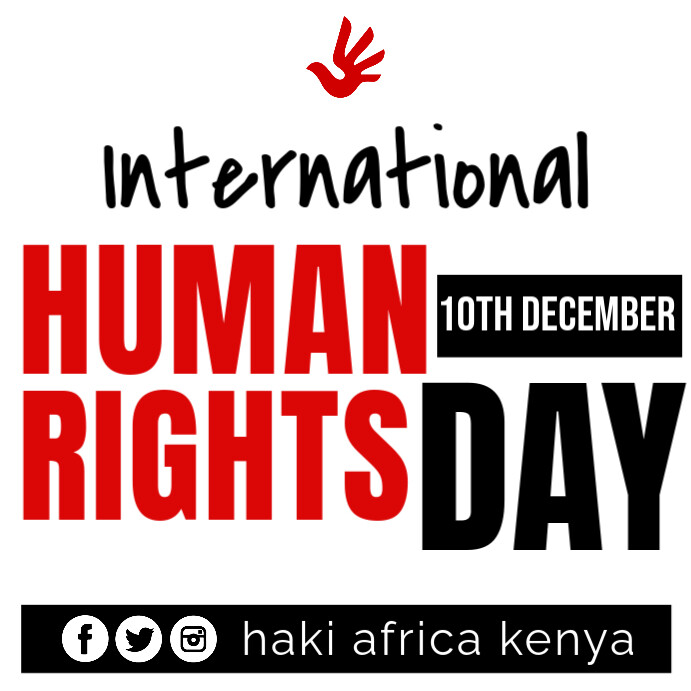 human rights day flyer Template | PosterMyWall