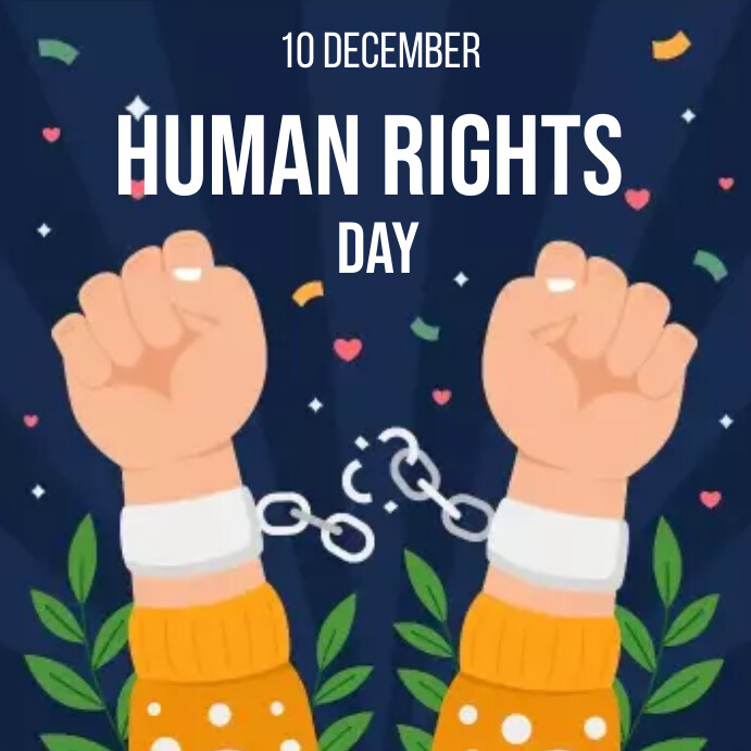 Human rights day Instagram post Template | PosterMyWall