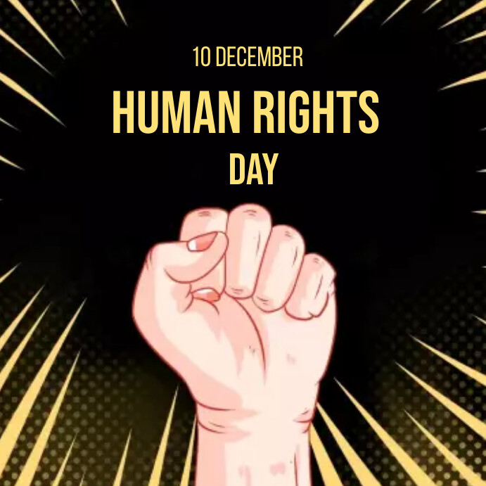 Human rights day Instagram post Template | PosterMyWall