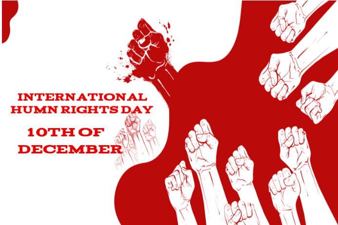 Human Rights Day Template Poster | PosterMyWall