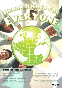 Human Rights Template | PosterMyWall