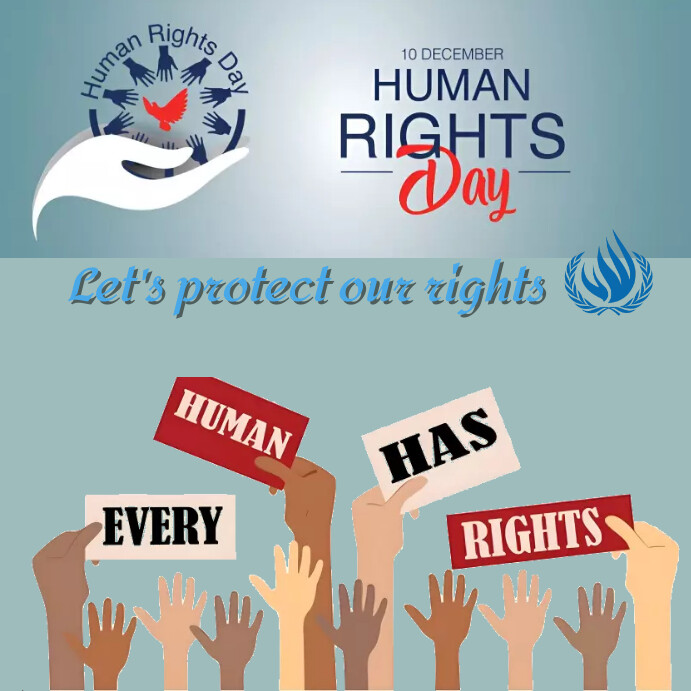 Human rights template | PosterMyWall