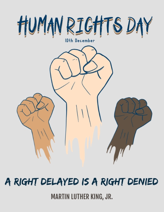 Human Rights Template | PosterMyWall