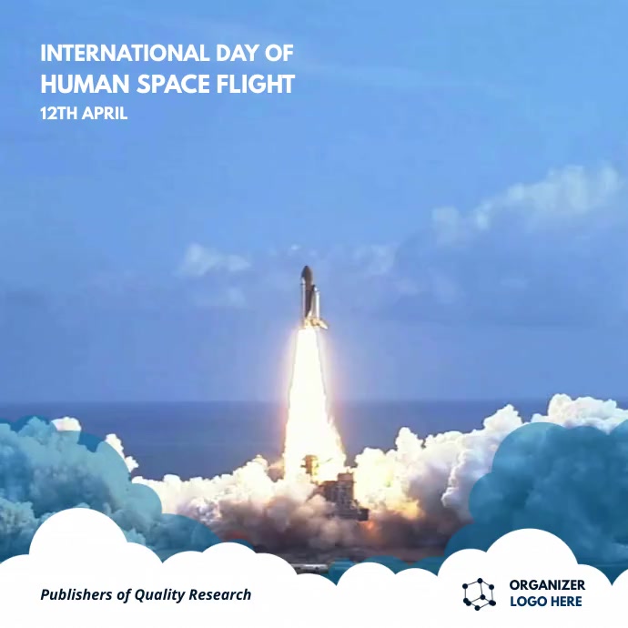 Human space Flight Instagram post Template | PosterMyWall