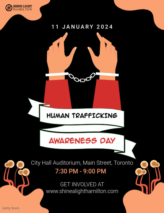 Human Trafficking Awareness DaTemplate design | PosterMyWall