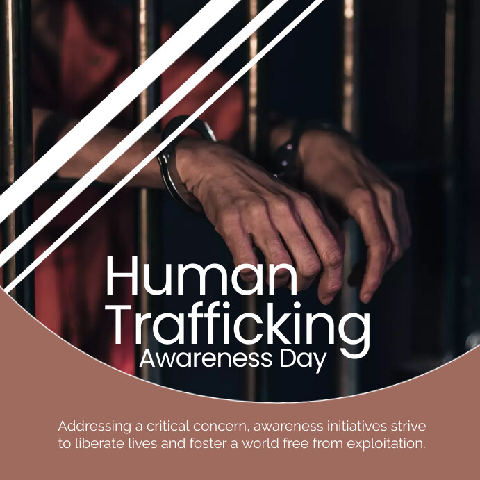 Human Trafficking Awareness Day Instagram Pos Template | PosterMyWall