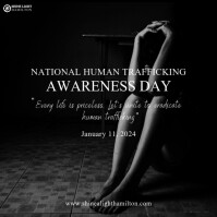 Human Trafficking Awareness Poster Template | PosterMyWall
