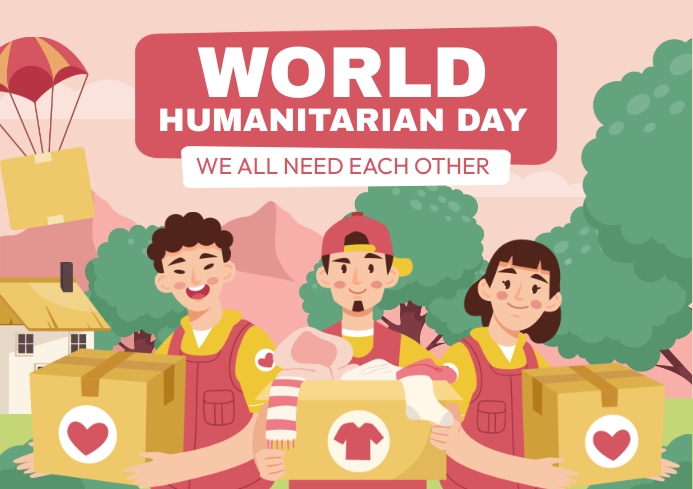 Humanitarian Day Banner Template | PosterMyWall
