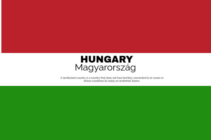 Hungary Magyarország Flag Template | PosterMyWall