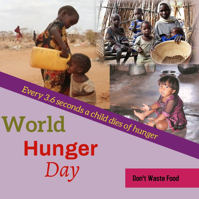 hunger day Template | PosterMyWall