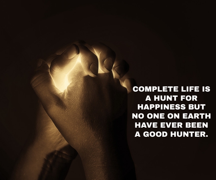 HUNT AND HUNTER QUOTE TEMPLATE | PosterMyWall