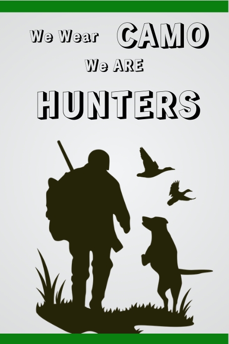 HUNTING POSTER TEMPLATES | PosterMyWall