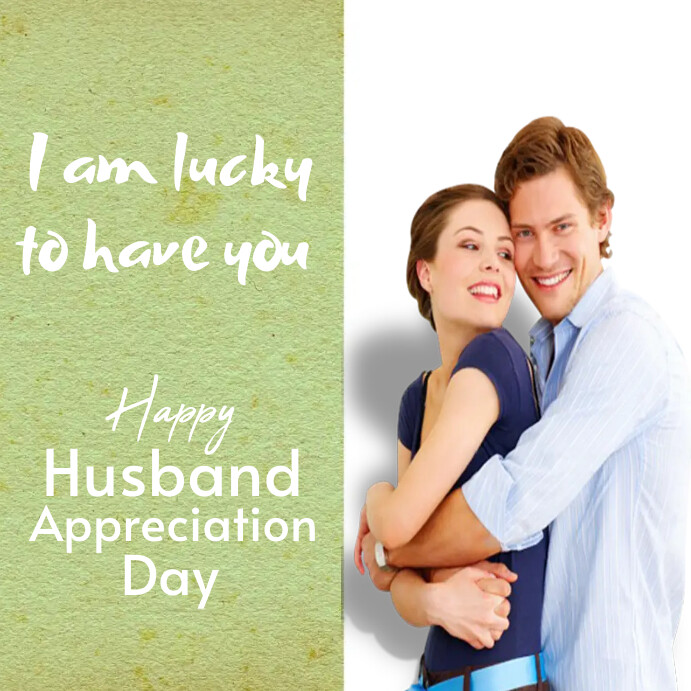 Husband appreciation day background design Template | PosterMyWall